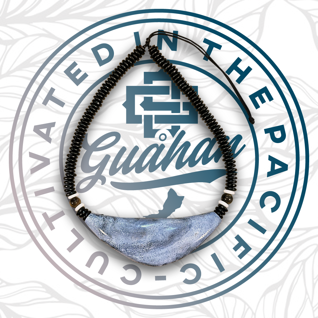 FOSSILIZED BLUE CORAL SINAHI LARGE – SLING GUAM OFFICIAL