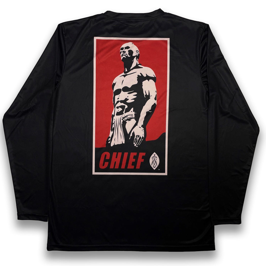 CHIEF KEPUHA LONG SLEEVE DRIFIT BLACK – SLING GUAM OFFICIAL